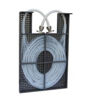 China Plastic Shell and Tube Heat Exchanger Inline Fluoropolymer 6.5-160 Sq Ft Chemical Heat Exchanger for sale