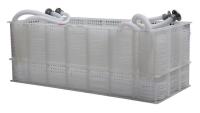 China Ultra High Purity FEP PTFE PFA Immersion Heat Exchanger 6.5 to 160 Sq Ft for sale