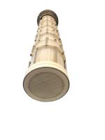 China Compact PVDF PFA Inline Chemical Heat Exchangers For Semiconductor for sale