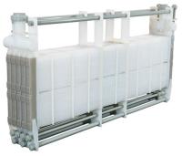 China PTFE Teflon Tubular Coils Immersion Heat Exchanger 1.0-6.0 m² for Battery Line for sale