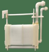 China Concentrated Inorganic Acids Immersion Heat Exchanger 10Mpa Plastic Heat Exchanger 160 SqFt for sale