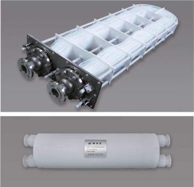 China 1.4Mpa PTFE Heat Exchanger Ultra Pure Single PPT Highly Corrosive Fluid Heat Exchanger 6.5-160 SqFt for sale