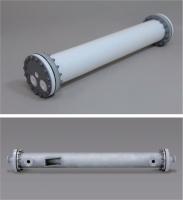 China 1.4Mpa PTFE Heat Exchanger Ultra Pure Single PPT Highly Corrosive Fluid Heat Exchanger 6.5-160 SqFt for sale