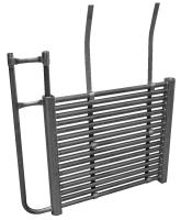 China 316 Stainless Steel Immersion Coil Heat Exchanger 1.2Mpa 100 PSI for Metal Finishing Tanks for sale