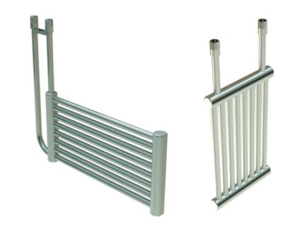 China Customized Metal Coil Heat Exchanger Immersion Grid Coils for Pickling 100 PSI for sale