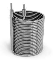 China 1.0Mpa Pressure Immersion Heating Coil Helical Coils For Electroplating for sale