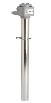 China Industrial Over the Side Electric Immersion Heater 12000W 380V 480V 304SS 316SS Titanium for sale