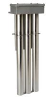China CE UL CSA Triple Tubes Stainless Steel Immersion Heaters 3000-36000W 240-480V Electroplating for sale