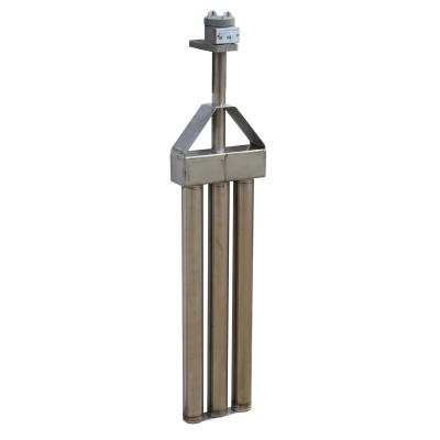 China Deep Tank Triple Metal Over The Side Immersion Heater 3000-36000W 240-480V for sale
