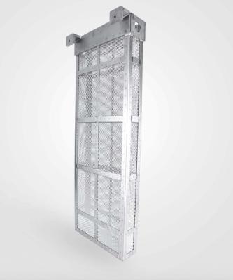 China UL CE Mini Expanded Mesh Titanium Anode Baskets 2.5x6in for Plating Line PCB for sale