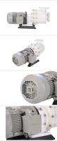 China Horizontal PVDF Self Priming Chemical Pump 3700W 730L/min Acid Alkali Centrifugal for sale