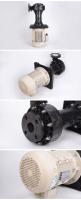 China 1000L/min 10HP Vertical Chemical Centrifugal Pump Portable Filter Pump for Acid Alkali for sale