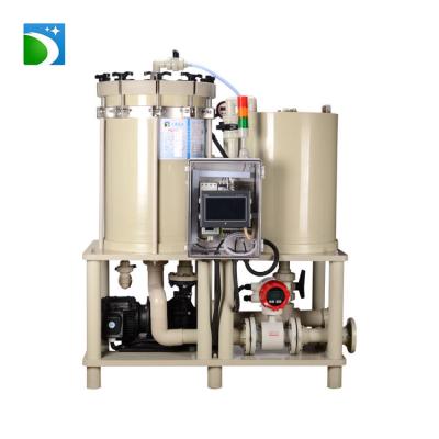 China Electroless Nickel Plating Filter 410 LPM 2200W High Precision Chemical Filter for sale
