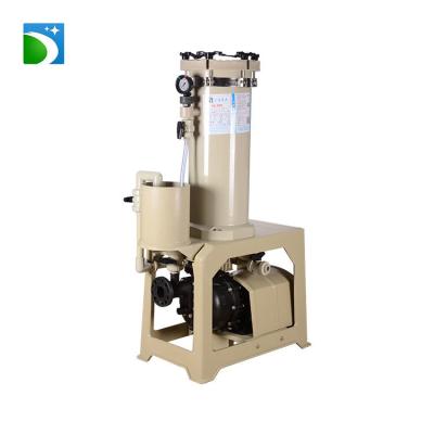 China 3700W Copper Plating Acid Chemical Filter Water Filtration Equipment 520LPM for sale