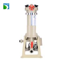China 200L/Min Self Priming Nickel Plating Filter Compact Chemical Corrosion Filter 400W for sale
