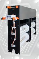 China PP PVC PVDF Electroplating Barrel Plating Units 304 Stainless Steel Frame for sale