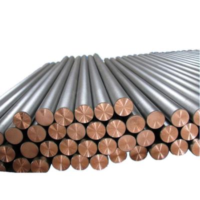 China Titanium Clad Copper Busbar Titanium Conductive Bar For Chemical Processing for sale