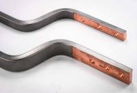 China Titanium Clad Copper Busbar Titanium Conductive Bar For Chemical Processing for sale