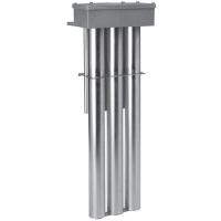 China Triple Tube Side Mount Electric Immersion Heater 3-36kW 240-480V for Surface Finishing for sale