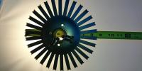 China Titanium Anodizing Racks Clips Discs 30 Stations 0.06in Thick 8.5in OD for sale