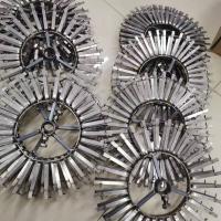 China Titanium Anodizing Jigs Disc Rack 220mm 30 Fingers 1.5T Thick Corrosion Resistant for sale