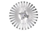 China GR1 GR2 Titanium Anodizing Racks Disc 225mm 252mm Anode Oxidation Fixtures for sale