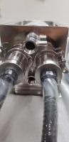 China 36KW Industrial Inline Chemical Heater 316L Stainless Steel Solvent Tank Heater for sale