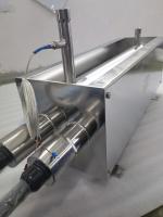 China 36KW Industrial Inline Chemical Heater 316L Stainless Steel Solvent Tank Heater for sale