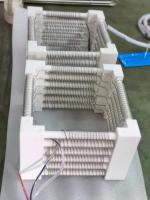 China Anti Corrosion Flat F Type PTFE Immersion Heaters For Chemical Plating Processing for sale