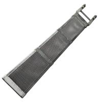 China CSA Rectangular Zirconium Anode Basket 750x40x35mm for Electroplating for sale