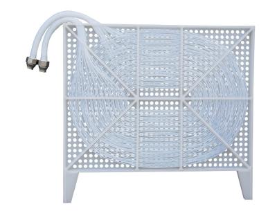 China Plastic Immersion Heat Exchanger Precise Heater Surface Finishing for sale