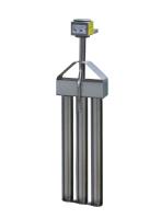 China 3V Series Triple Metal Deep Tank Immersion Heater 3000-36000W 240-480V for Electroplating for sale