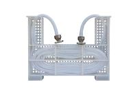 China PFA Immersion Coil Heat Exchanger 5.5-120 Sq Ft Chemical Resistant One Piece Design for sale