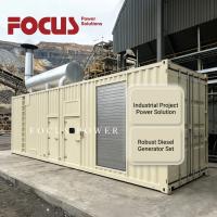 China 40ft Containerized 2500kVA Diesel Generator Set with QSK60-G23 Engine for Prime Power in Mining & Industrial Projects for sale
