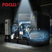 China 500KW Open Type Water Cooling Power Generator with Weichai 6M33D633E200 Engine for Industrial Use for sale