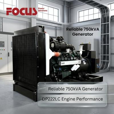 China 750kVA Diesel Generator with HYUNDAI DOOSAN DP222LC Engine for Fuel Efficient and Stable Power Output for sale