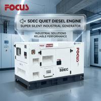 China Commercial Industrial SDEC Soundproof Diesel Generator 50Kw Super Silent Generator Set for sale