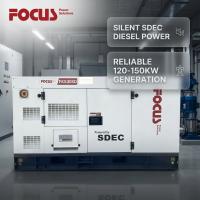 China Silent Type SDEC Diesel Generator Set 120kw 130kw 150kw With Water Cooling for sale