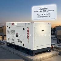 China SDEC Engine Silent Generator Set 100kw 200kw 400kw 500kw Water Cooled Diesel Generator for sale