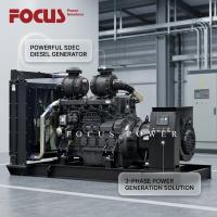 China 90kw-800kw SDEC Mobile Diesel Electric Generator 3 Phase Quiet Diesel Generator for sale