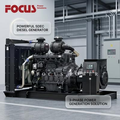 China 90kw-800kw SDEC Mobile Diesel Electric Generator 3 Phase Quiet Diesel Generator for sale