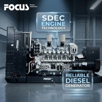 China Water Cooling SDEC Diesel Generator Set 100kw 160kw 200kw Open Silent Diesel Generator for sale