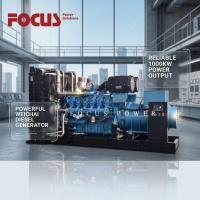 China 1000kw Weichai Diesel Generator Set 1500rpm 1800rpm IP23 Protection Commercial Use for sale