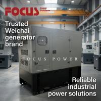 China Weichai Engine Silent Diesel Generator Set 100kw 200kw 400kw 500kw Industrial Use for sale