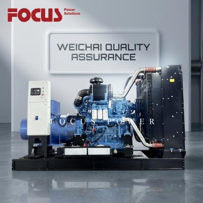 China Customizable Weichai Silent Power Genset Set 80Kva 100Kva 200Kva Three Phase for sale