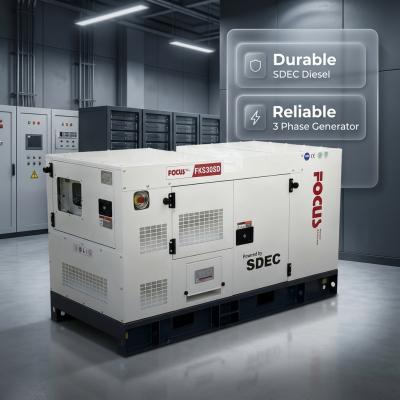 China 1 Phase 3 Phase SDEC Diesel Generator Set 20kva-100kva Silent Running Diesel Generators for sale