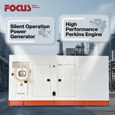 China 625KVA Perkins Diesel Generator Set 2806A-E18TAG2 Silent Generator For Power Solution for sale