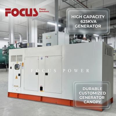 China 625KVA 2806A-E18TAG2 Perkins Diesel Generator Set Water Cooled With Customized Canopy for sale