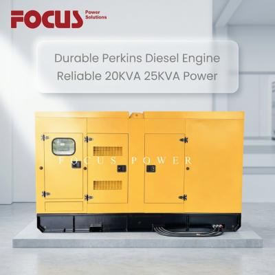 China 1500rpm Perkins Diesel Generator Set Super Silent 20KVA 25kva 30kva 40kva 50kva 75kva for sale