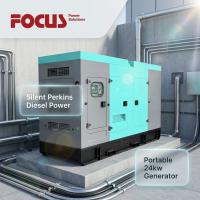 China Portable Silent Perkins Diesel Generator 24kw 20kva 25kva 30kva 40kva 50kva 100kva for sale